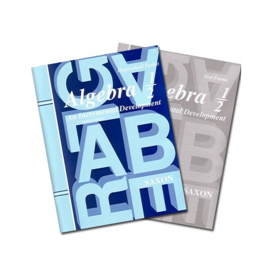 Saxon Algebra 1/2 (3rd edition) Text Key/Test Packet