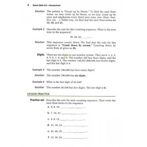 Saxon 65 (Homeschool, 3rd edition) Home Study Kit