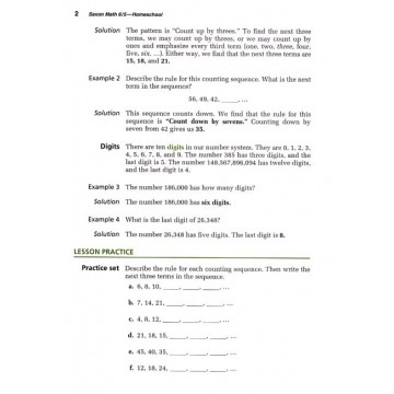 Saxon 65 (Homeschool, 3rd edition) Home Study Kit