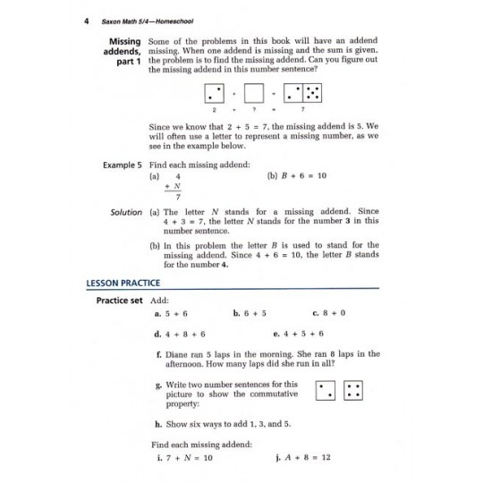Saxon 54 Home Study Kit (3rd ed)