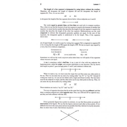 Saxon Advanced Math (2nd edition) Home Study Kit
