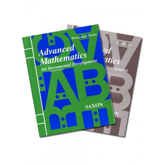 Saxon Advanced Math (2nd edition) Text Key/Tests with Key