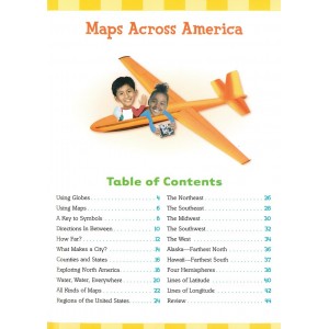 Map Skills for Today: Grade 3 - Maps Across America