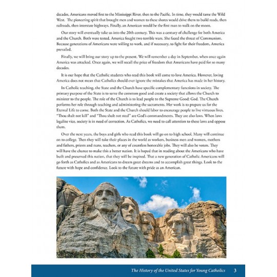 History of the United States 8 for Young Catholics (2nd Ed.)