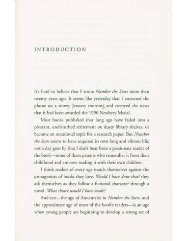 Number The Stars Summary