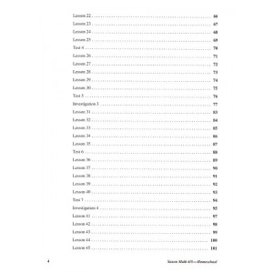 Saxon 65 (Homeschool, 3rd edition) Tests/Worksheets