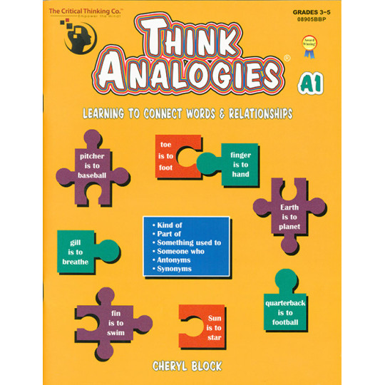 Think Analogies - Level A-1 (Grades 3-5)
