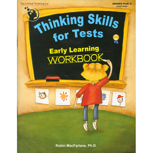 Thinking Skills for Tests Early Learning Workbook (PreK-2)