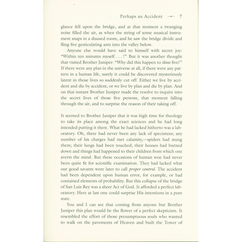 The Bridge of San Luis Rey