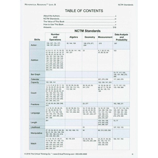 Mathematical Reasoning Level B - Grade 1