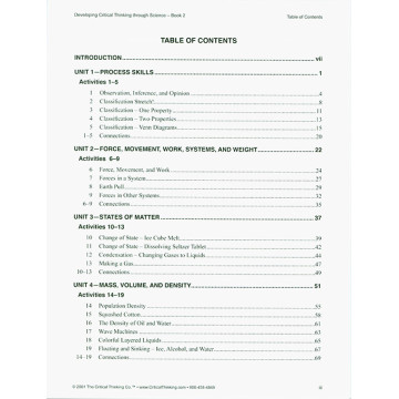 Developing Critical Thinking Through Science Book 2 (Grades 4-8)