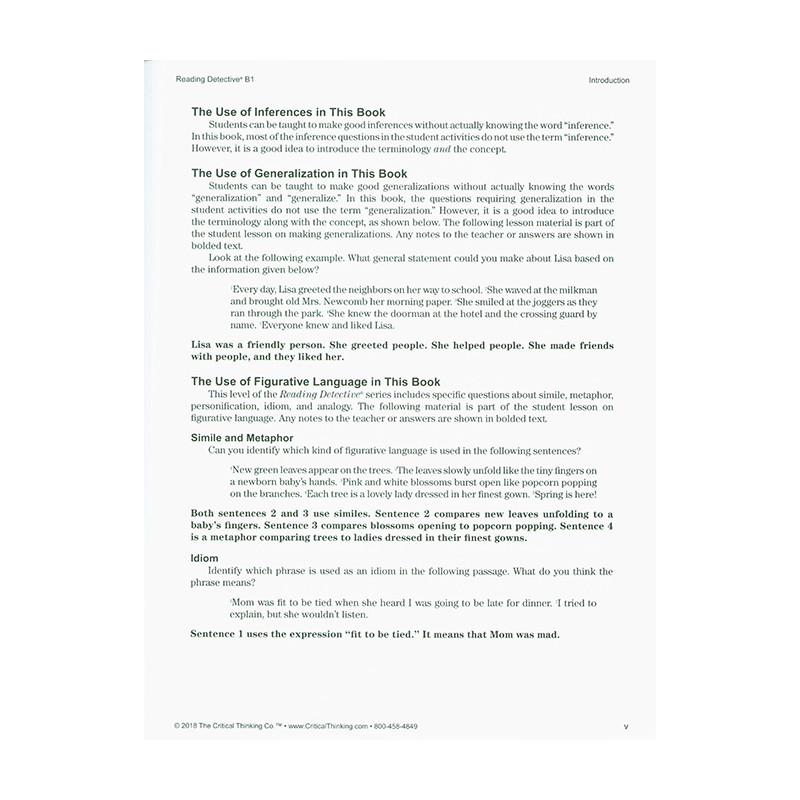 Reading Detective B1 (Grades 7-8)