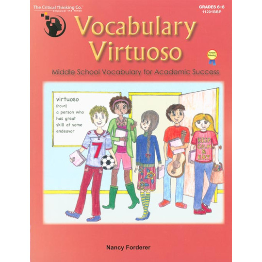 Vocabulary Virtuoso: Mastering Middle School Vocabulary : Grades 6-8