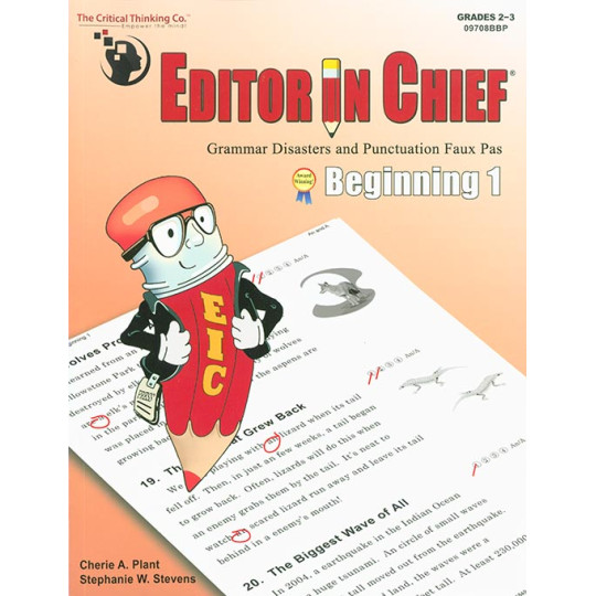 Editor in Chief Beginning 1 - Grades 2-3