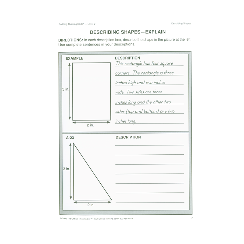 Building Thinking Skills Level 2 (Grades 4-6)