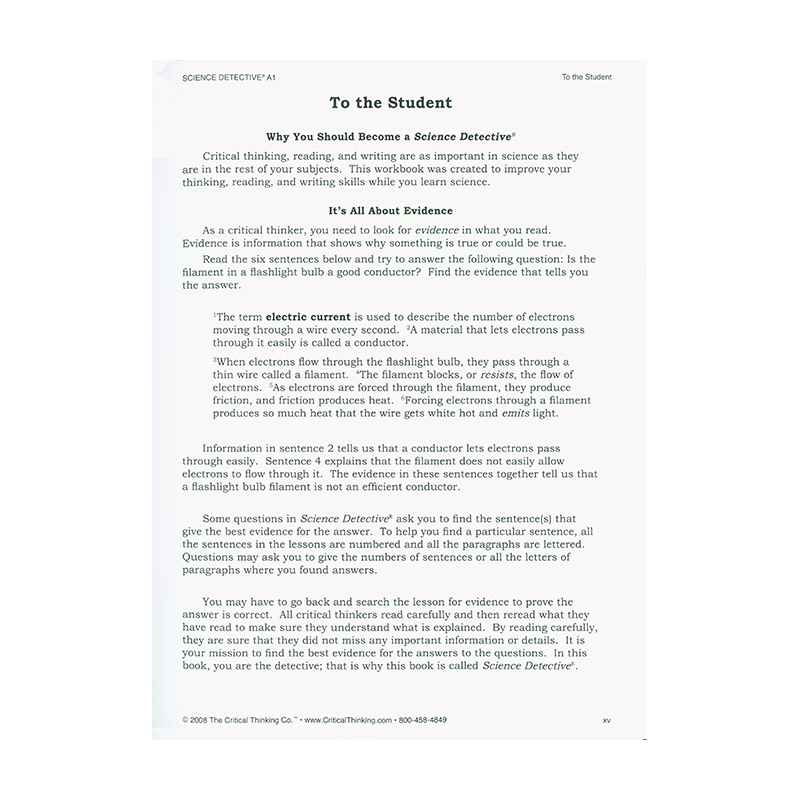 Science Detective A-1 - Grades 5-6