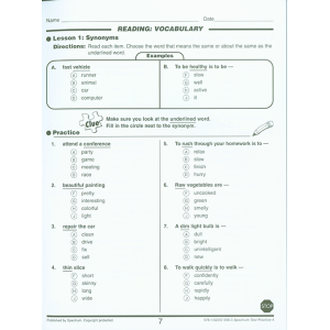 Spectrum Test Practice Workbook Grade 4