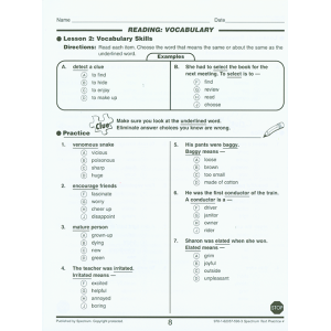 Spectrum Test Practice Workbook Grade 4