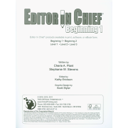 Editor in Chief Beginning 1 - Grades 2-3