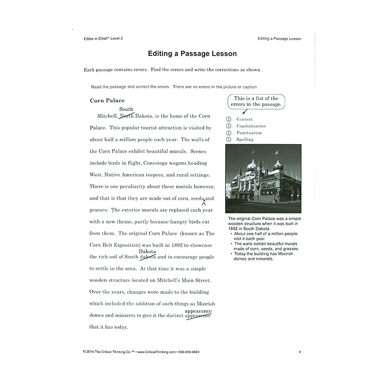 Editor in Chief Level 2 - Grades 6-8