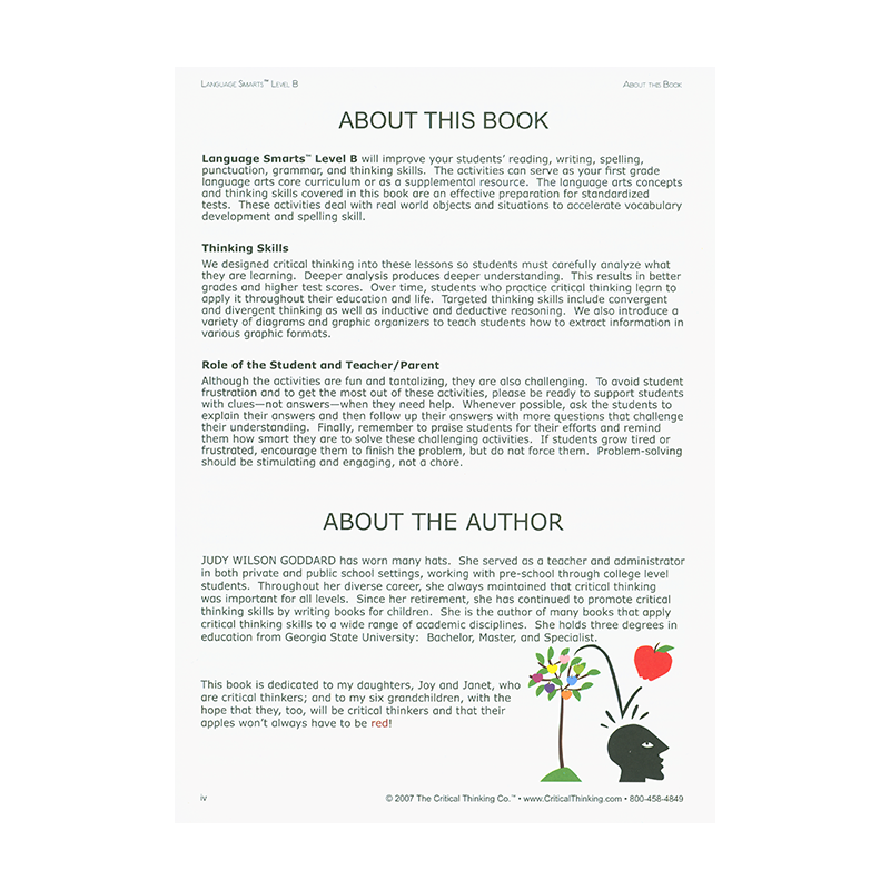 Language Smarts Level B - Grade 1