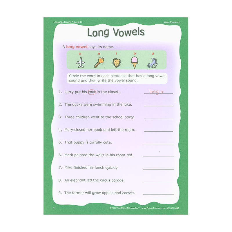 Language Smarts Level C - Grade 2