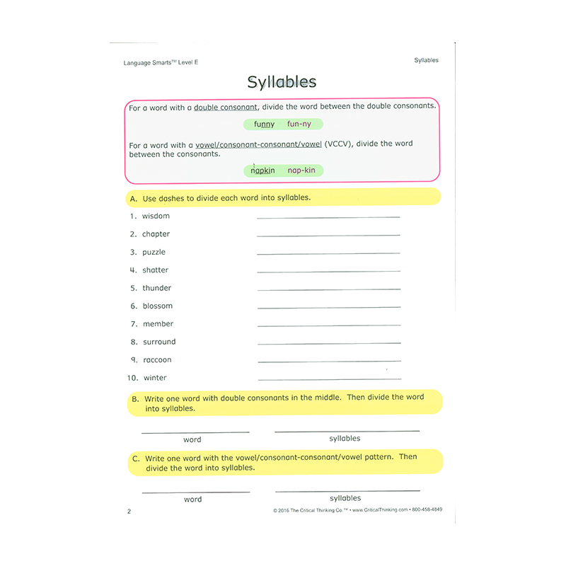 Language Smarts Level E - Grade 4
