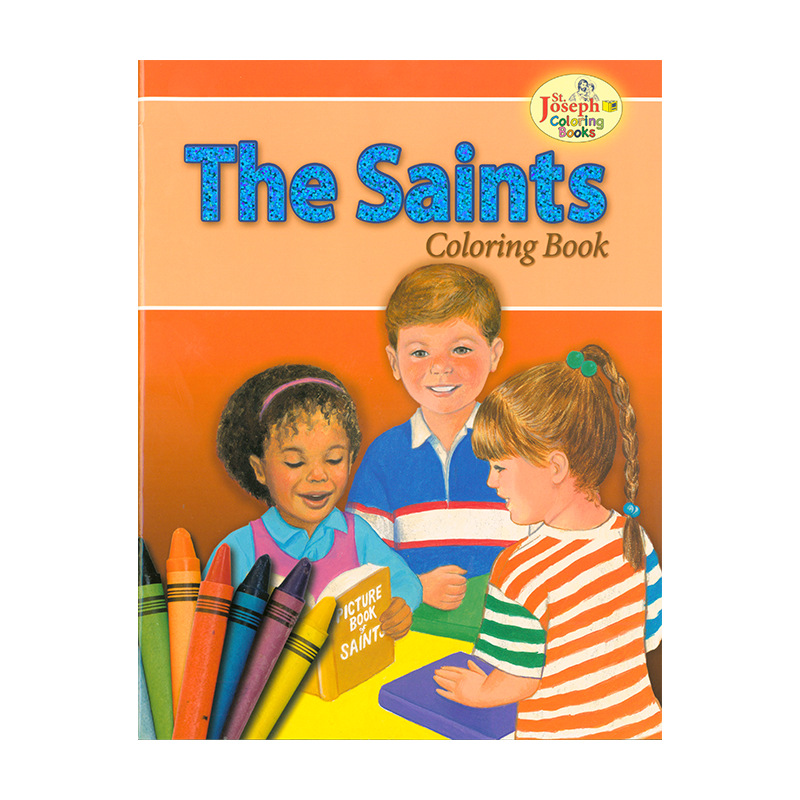 Coloring Book about the Saints