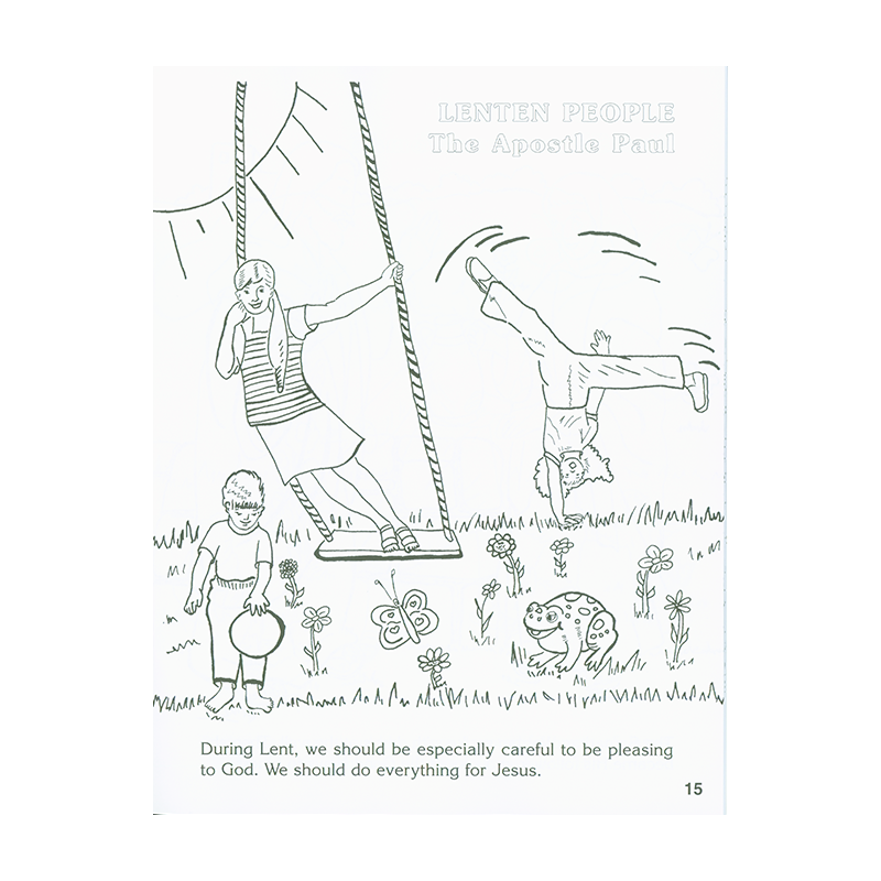 Lent Coloring Book