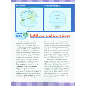 Map Skills for Today: Grade 6 All Around the World