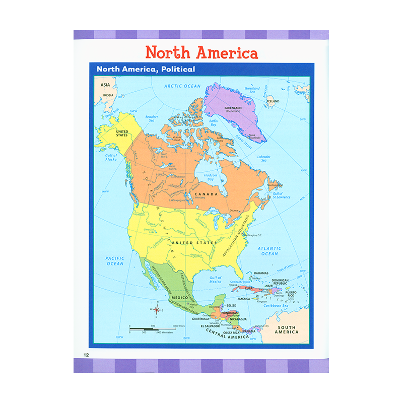 Map Skills for Today: Grade 6 All Around the World