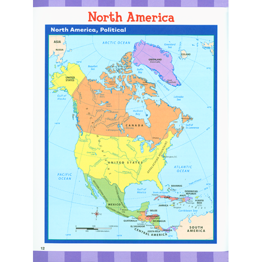 Map Skills for Today: Grade 6 All Around the World