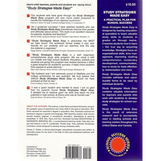 Study Strategies Made Easy