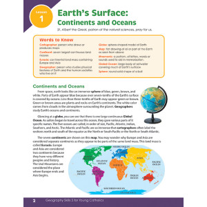 Geography Skills 5 for Young Catholics: The Western United States