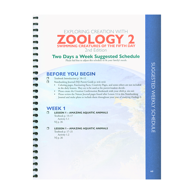 Notebooking Journal - Zoology 2 (Second Edition)