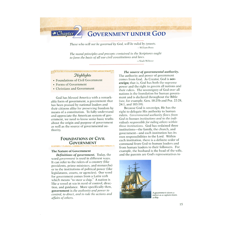 American Government in Christian Perspective (3rd Ed.)