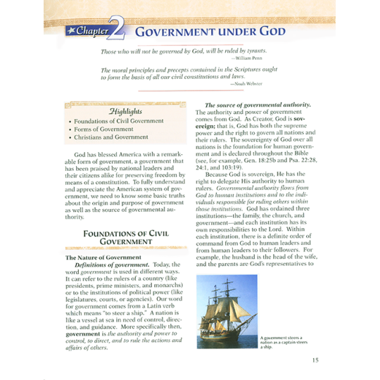 American Government in Christian Perspective (3rd Ed.)