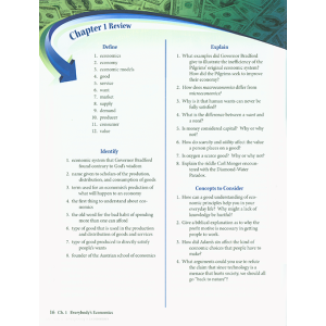 Economics Work and Prosperity 3rd Ed.