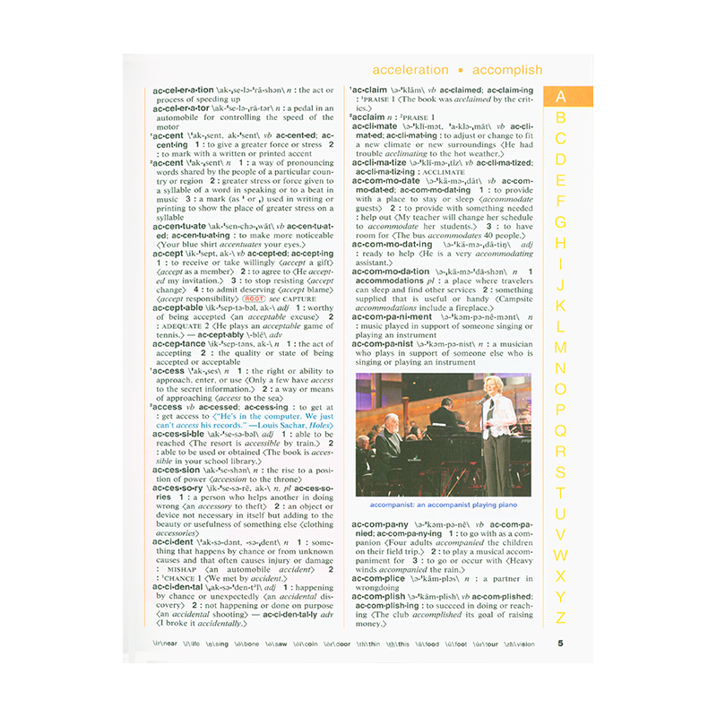 Merriam-Webster's Elementary Dictionary (Grades 3-5)