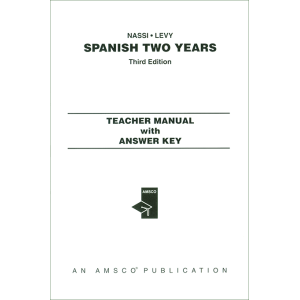 Amsco Spanish Two Years Teacher Manual