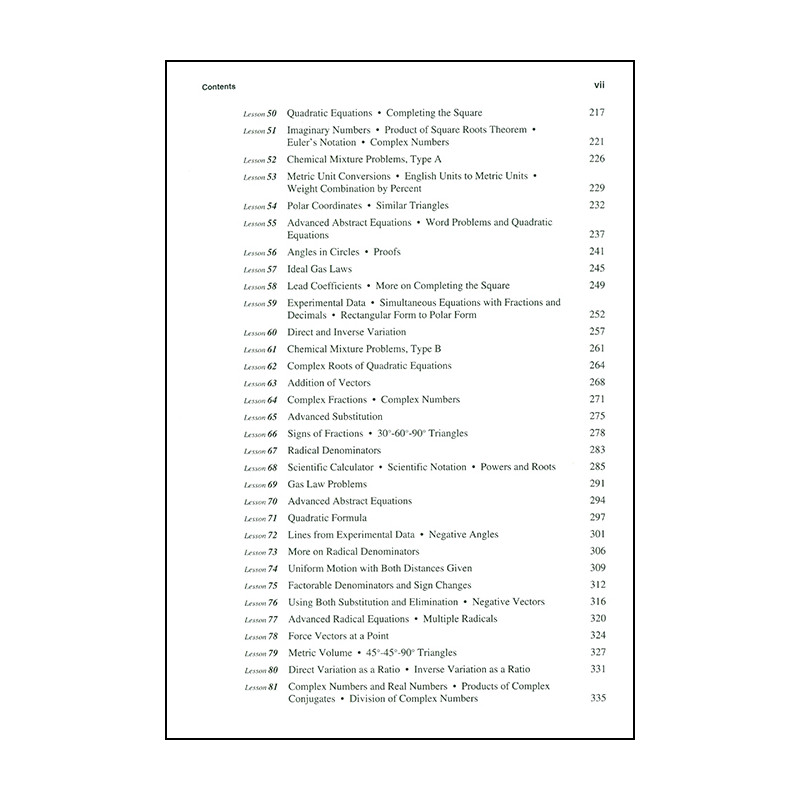 Saxon Algebra 2 (3rd Ed) Text (New)