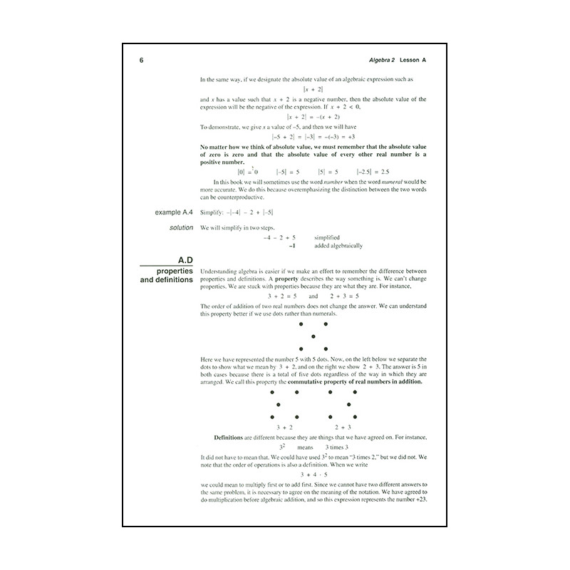 Saxon Algebra 2 (3rd Ed) Text (New)