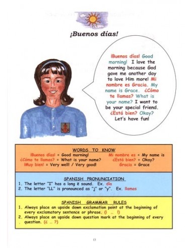 Learn Spanish with Grace Workbook