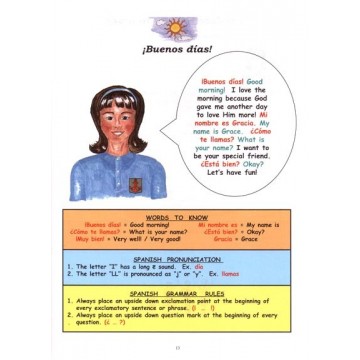 Learn Spanish with Grace Workbook