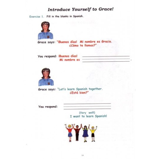 Learn Spanish with Grace Workbook