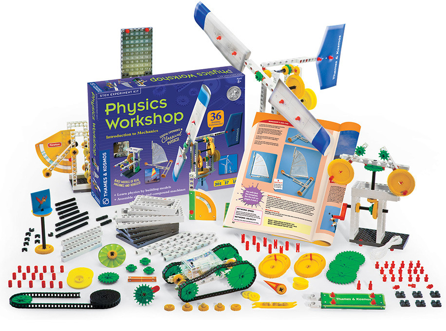 Hands-on Learning Kit Thames & Kosmos Physics Workshop - Build 36 ...