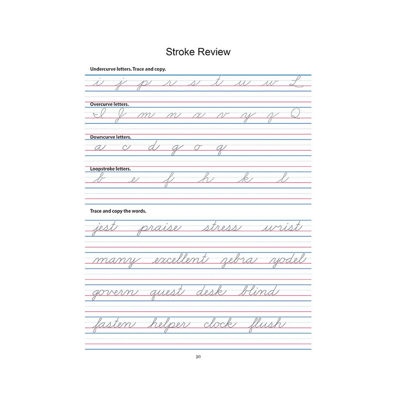 Handwriting 4 for Young Catholics | Cursive Practice