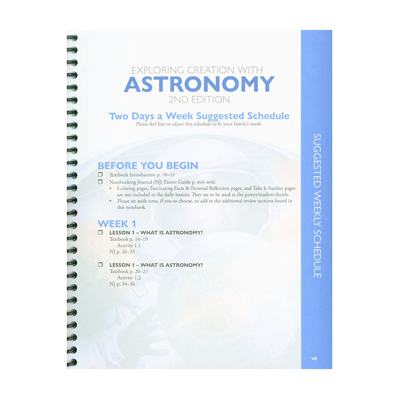 Notebooking Journal - Astronomy