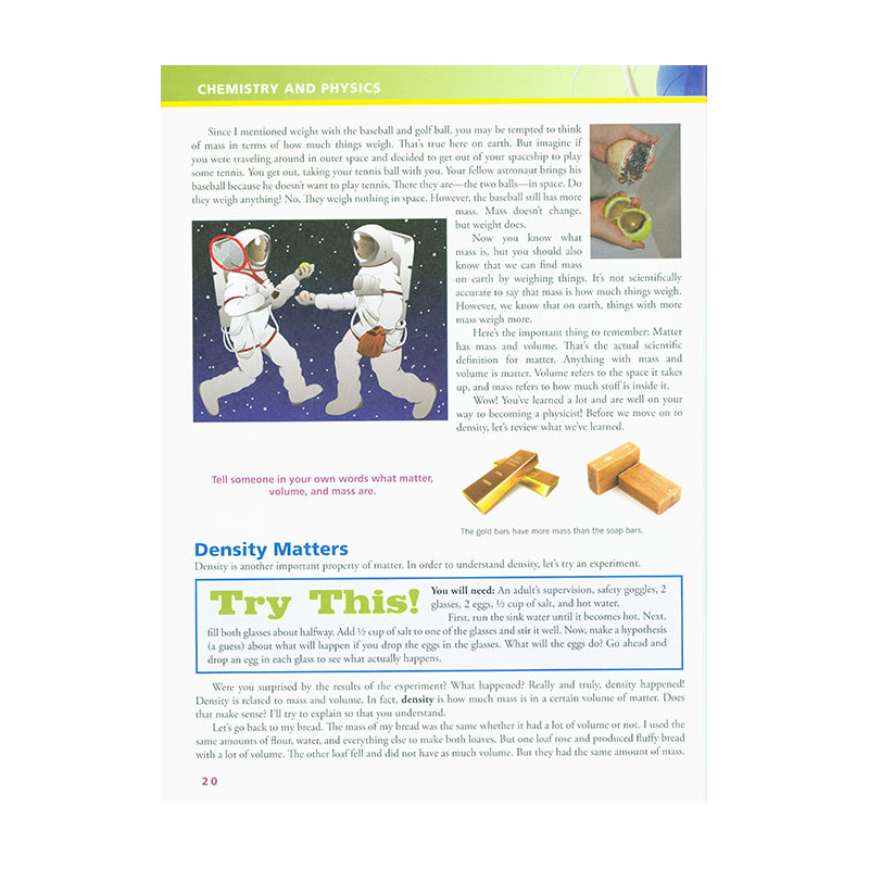 Exploring Creation with Chemistry and Physics