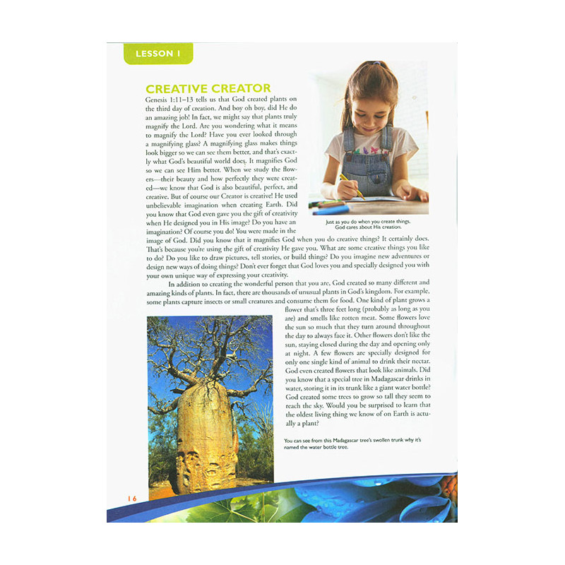 Exploring Creation with Botany